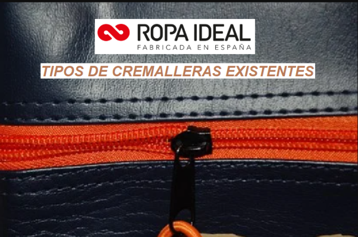 TIPOS DE CREMALLERAS EXISTENTES abiertas, cerradas, metalicas...